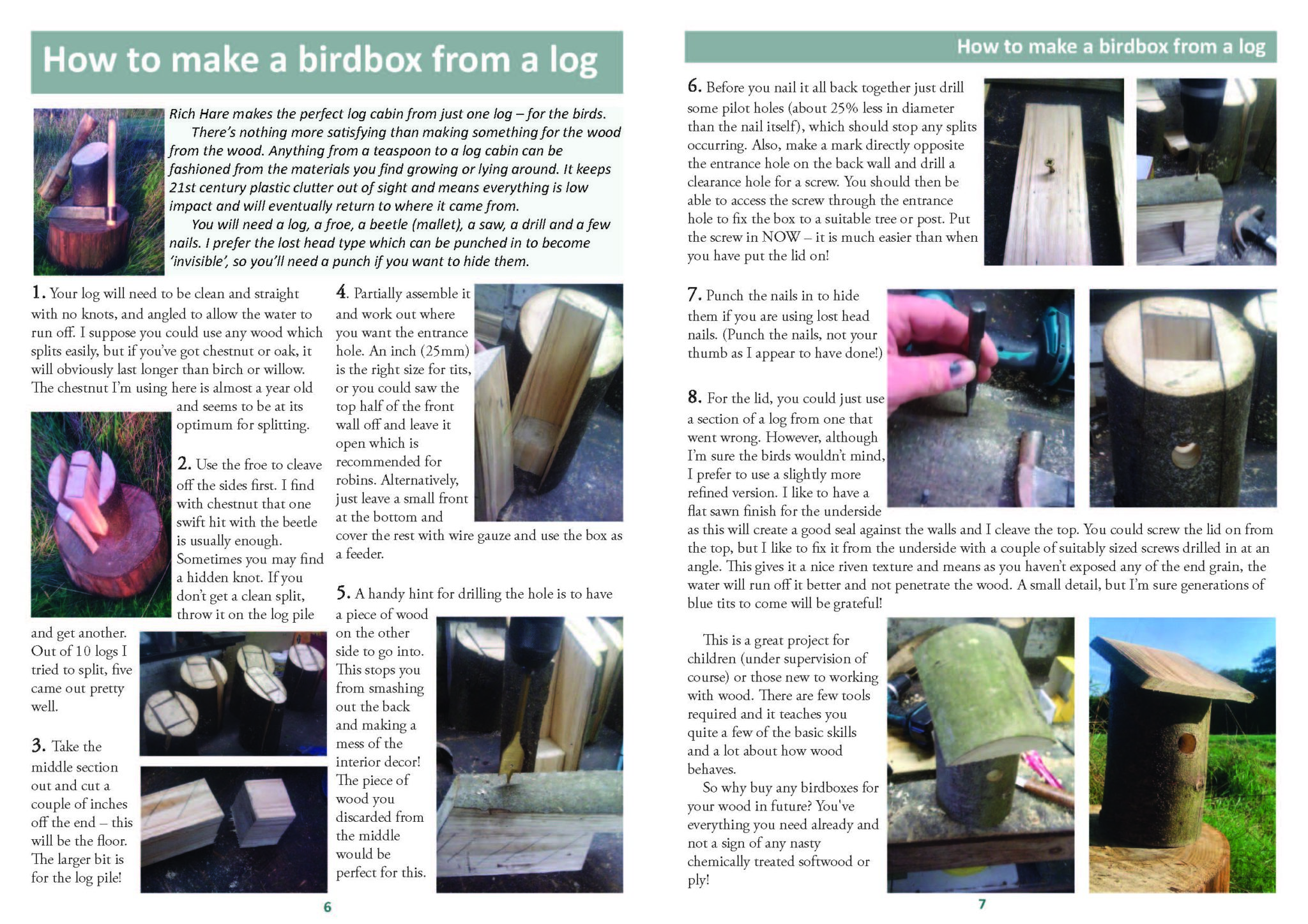 Making Bird & Bat Boxes – Small Woodland Owners' Group (SWOG)